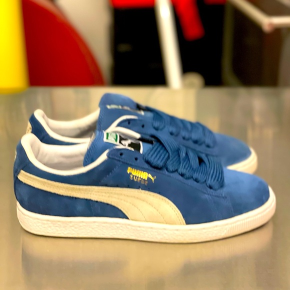 Puma | Shoes | Puma Suede Classic Eco Ensign Blue New In Original Box ...